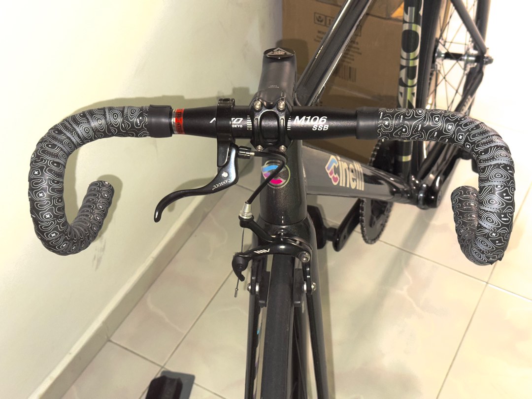WTS NITTO M106 SSB Dropbar with BURGH OSSA BAR TAPE, Sports Equipment ...