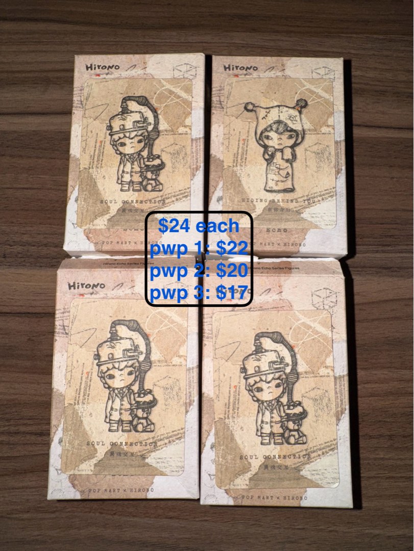 WTS/WTT Hirono Echo Series BNIF HIDING BEHIND YOU KNIGHT BREAKOUT PLAN ...