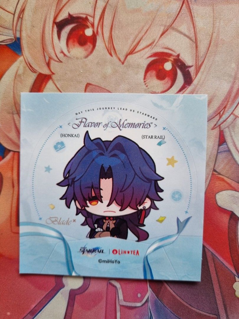 WTT: Liho Honkai Star Rail HSR Blade Sticker to Firefly or Badge ...