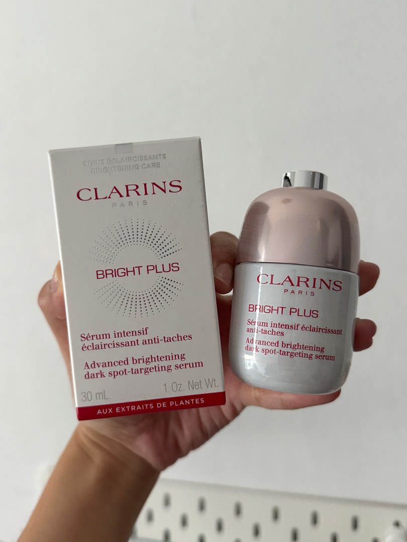 30ml Clarins Bright Plus Serum, Dark Spot Targeting Serum, retail $160 ...