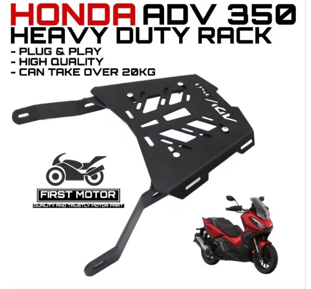 Honda ADV350 Rack, Motorcycles, Motorcycle Accessories on Carousell