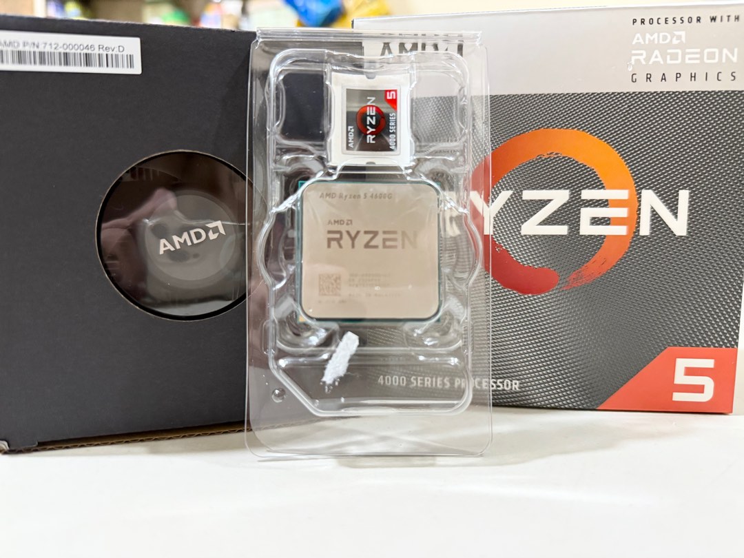 AMD Ryzen 5 4600G with Stock Cooler, Computers & Tech, Parts ...