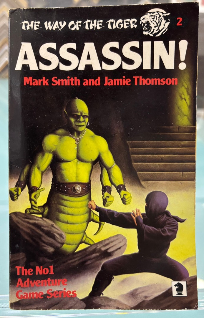 Assassin! Way of the Tiger 2 Knight books game book, Hobbies & Toys ...