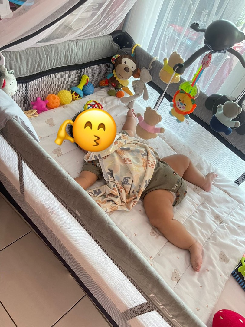 Baby Elle Precious Deluxe 3 in 1 Baby Box // Ranjang Bayi // Tempat ...