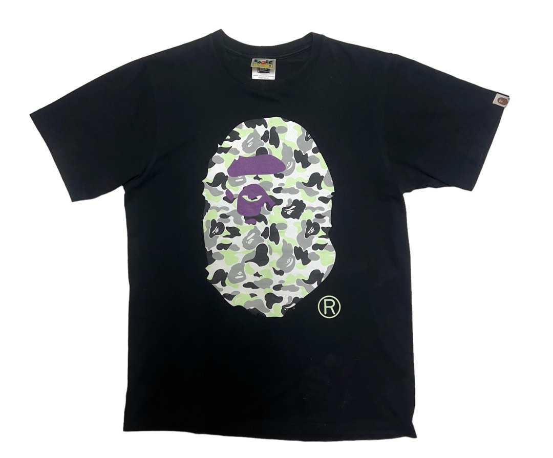 Bape x Alien Tee (Rare), Men's Fashion, Activewear on Carousell