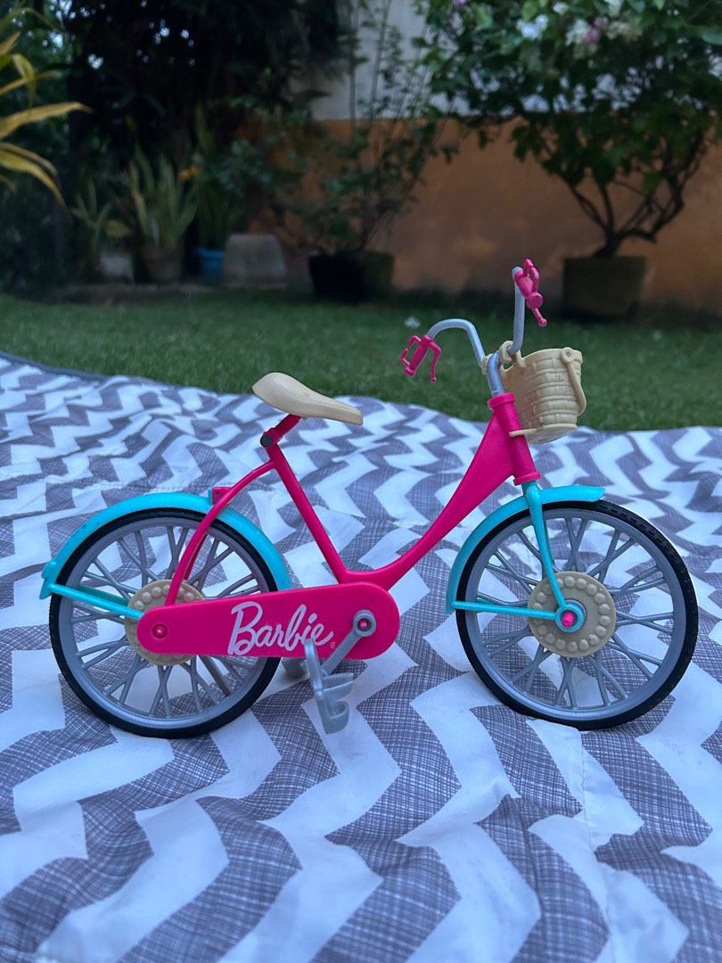 Barbie bicycle, Babies & Kids, Infant Playtime on Carousell
