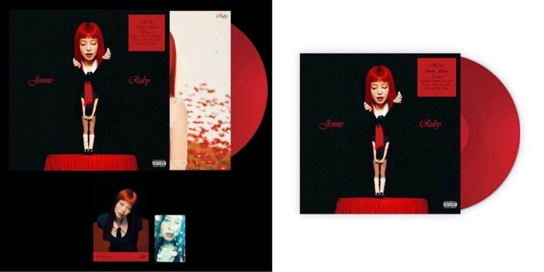 BLACKPINK JENNIE RUBY VINYL LP, Hobbies & Toys, Collectibles & Memorabilia, K-Wave on Carousell
