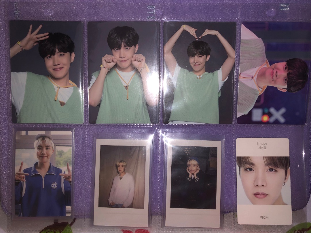 BTS J-HOPE Jung Hoseok Hobi Official Photocards Assorted Set, Hobbies ...