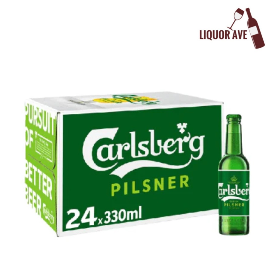 Carlsberg Danish Pilsner 330ml x 24 bottles (April 2026 - Expiry Date ...