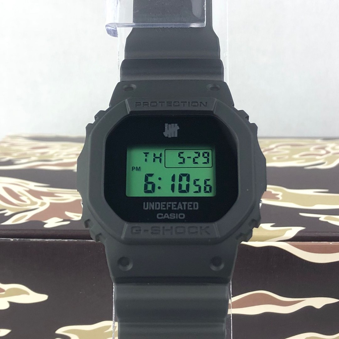 Casio G-Shock X UNDEFEATED 2025 Limited Collaboration DWE-5600UD-1, Men ...