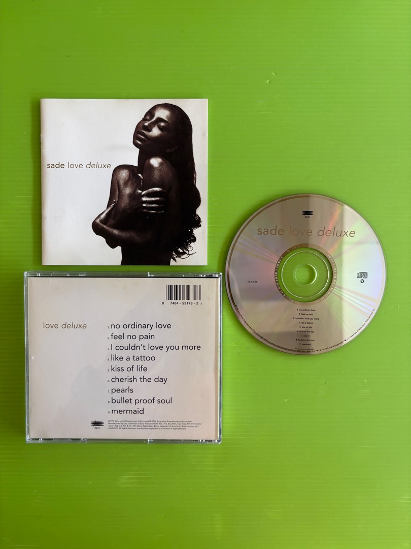 CD Sade Love Deluxe Album, Hobbies & Toys, Music & Media, CDs & DVDs on ...