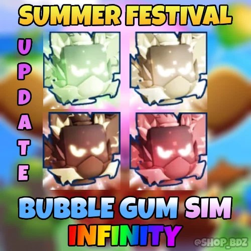 Cheapest BGSI Summer Update Pets | Bubblegum Simulator Infinity | Grow ...