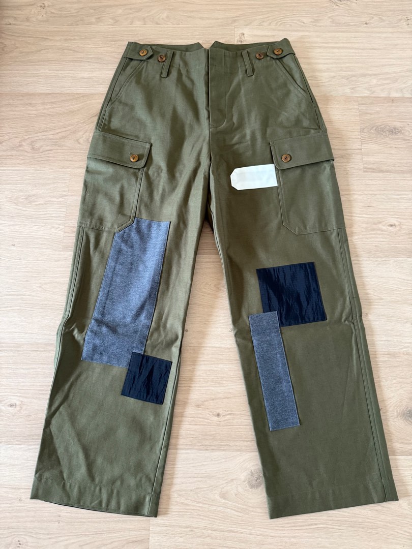CHOTA HOUSE Patchwork Pants, Men's Fashion, Bottoms, Trousers on Carousell