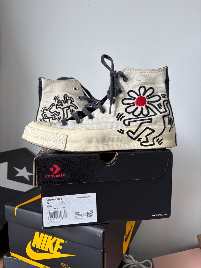 CHUCK 70 KEITH HARING HIGHCUT, Women's Fashion, Footwear, Sneakers on ...