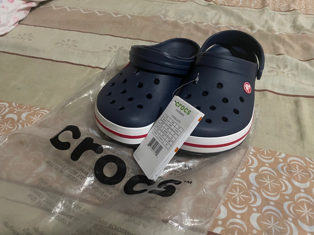 Crocs original size M5 W7, Men's Fashion, Footwear, Slippers & Slides ...