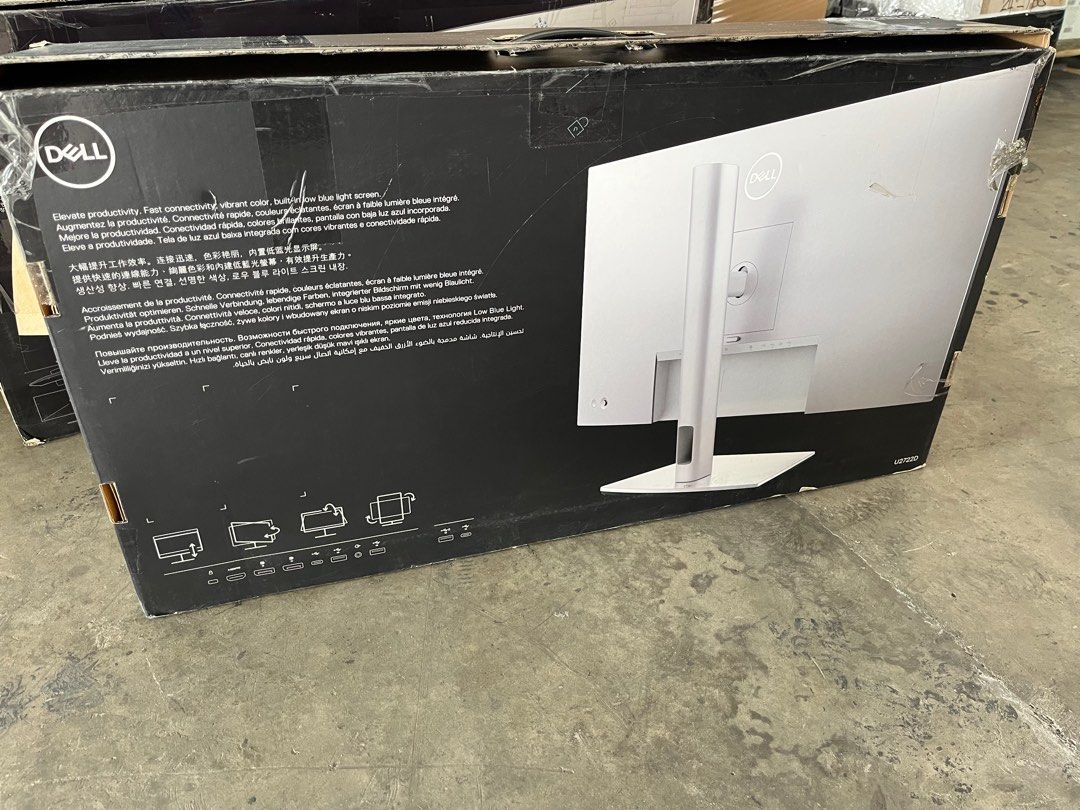 Dell U2722D Ultra Sharp QHD Monitor with Stand| Resolution (QHD ...