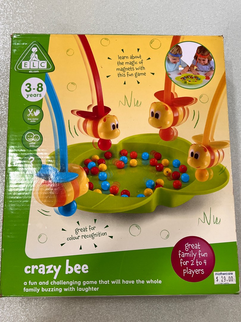 ELC Crazy Bee games, Hobbies & Toys, Toys & Games on Carousell