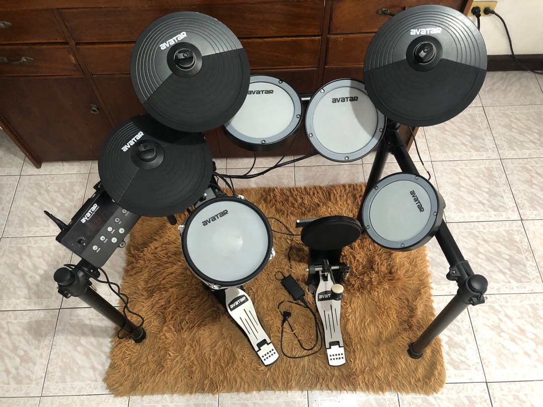 ELECTRONIC DRUM SET - Avatar SD61-5, Hobbies & Toys, Music & Media, Musical Instruments on Carousell