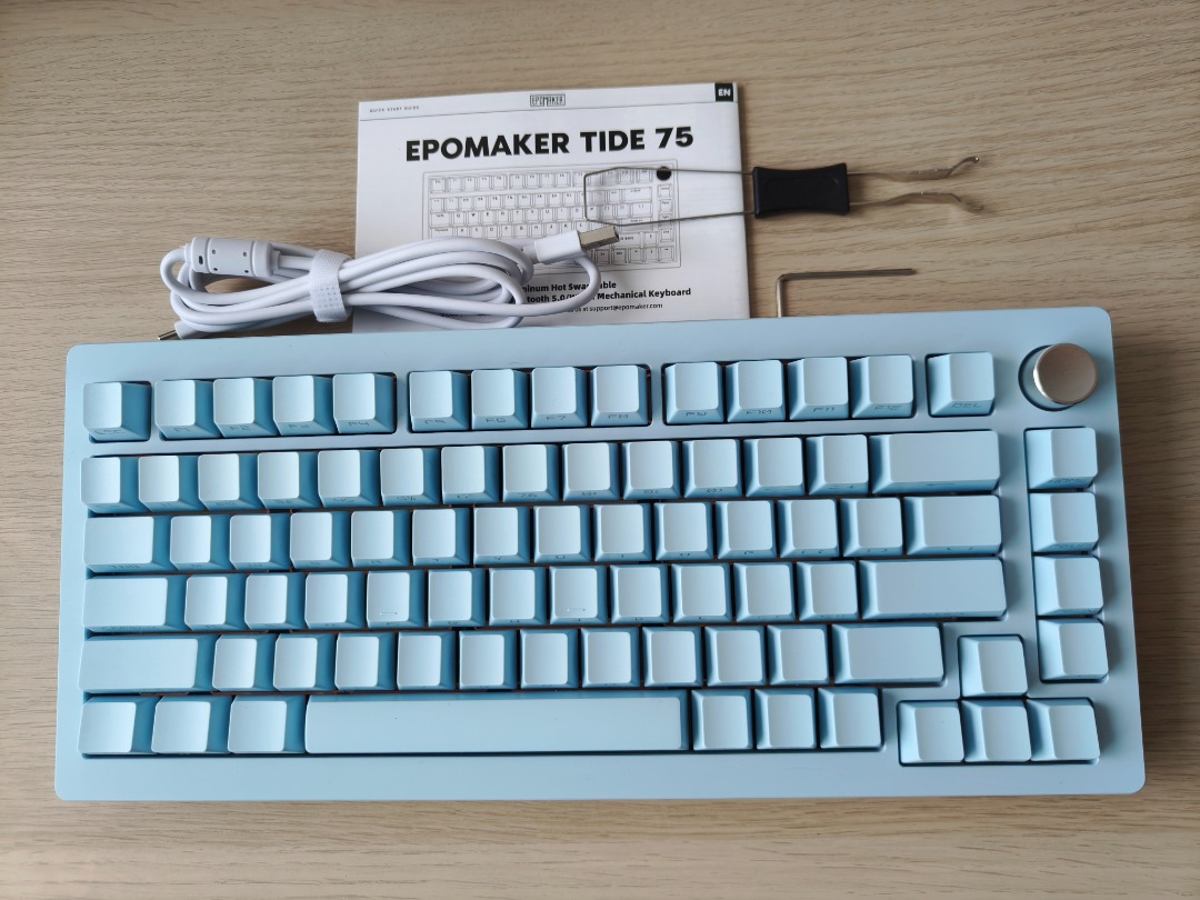 Epomaker Tide 75 Mechanical Keyboard, Computers & Tech, Parts ...