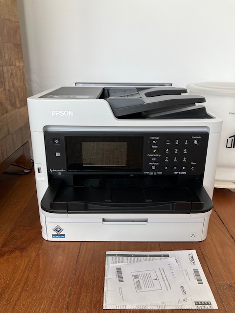 Epson AIO WF-C5790 Printer/Scanner, Computers & Tech, Printers, Scanners & Copiers on Carousell