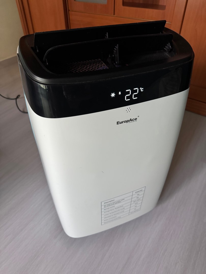 Europace Portable Air Con 12k BTU, TV & Home Appliances, Portable Air ...
