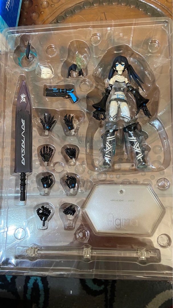 FIGMA BLACK ROCK SHOOTER BRS BEAST (BLK Limited Edition) no Art Book ...