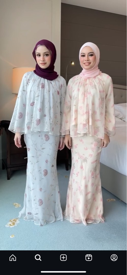 Guzel KL Leia Primadona, Women's Fashion, Muslimah Fashion, Baju Kurung ...