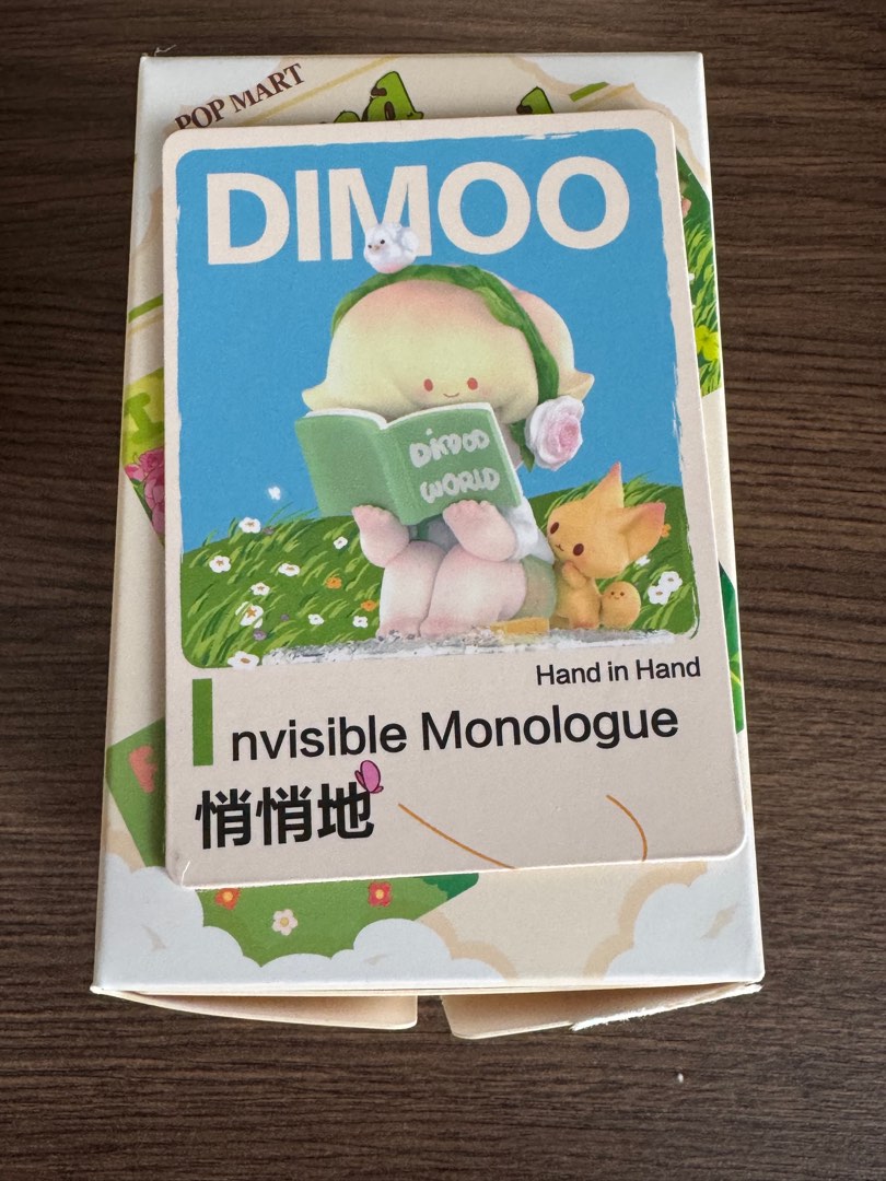 Hand In Hand Series - Invisible Monologue (Dimoo), Hobbies & Toys, Toys ...