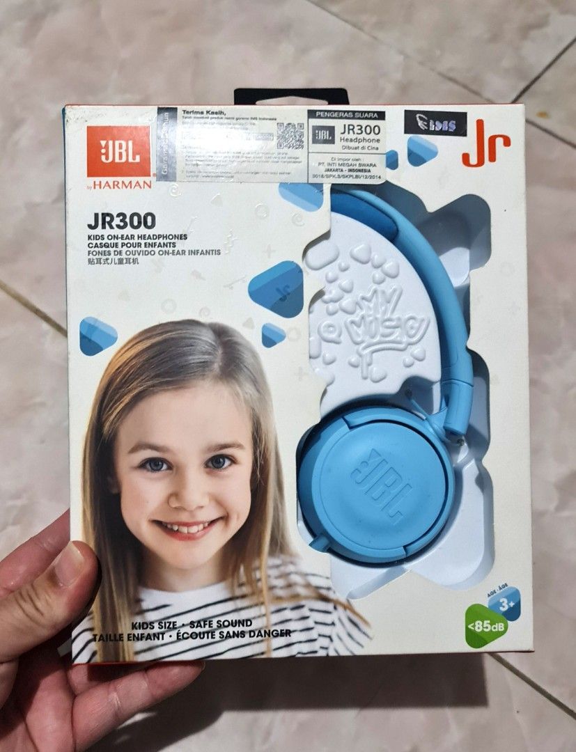 Headphone JBL JR300 aman untuk anak di atas 3th (NEW), Elektronik ...