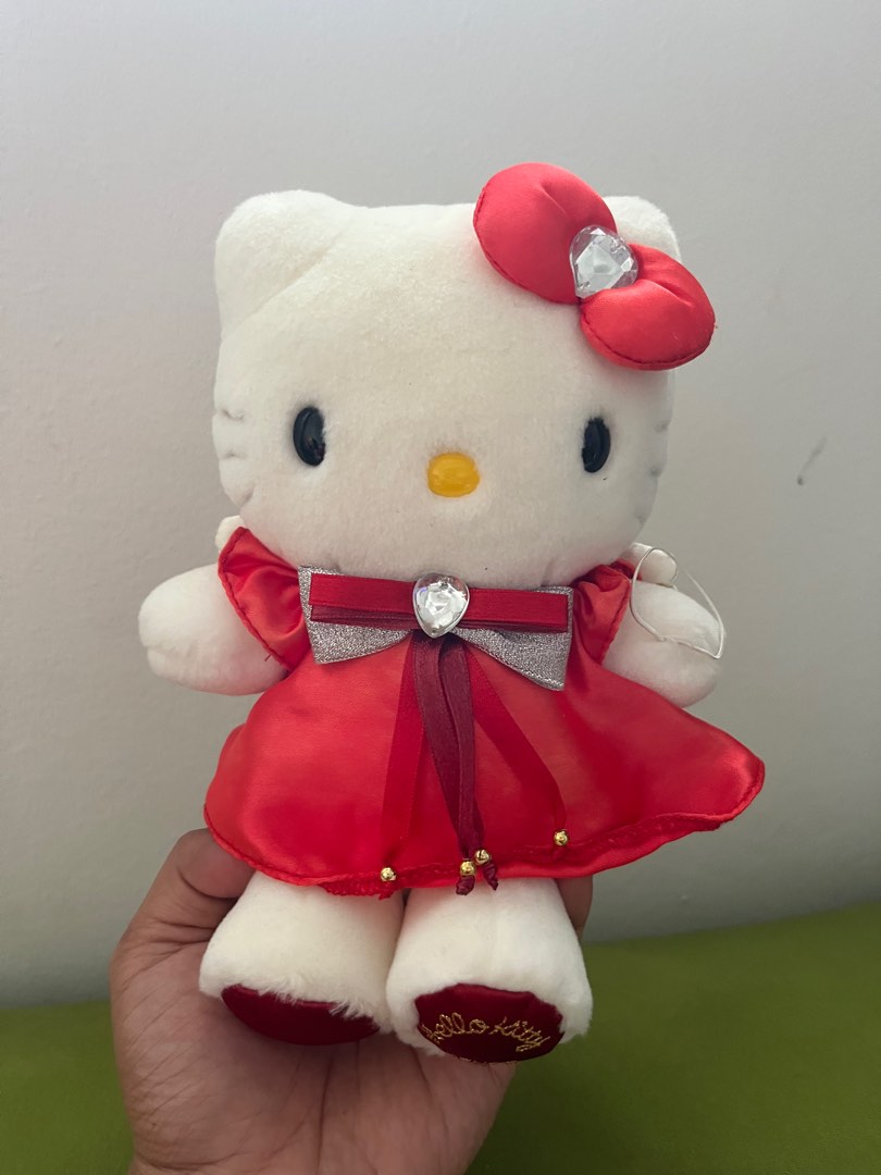 Hello Kitty Red Plush Toy, Hobbies & Toys, Toys & Games on Carousell