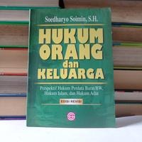 HUKUM ORANG DAN KELUARGA - SOEDHARYO SOIMIN, Buku & Alat Tulis, Buku di Carousell