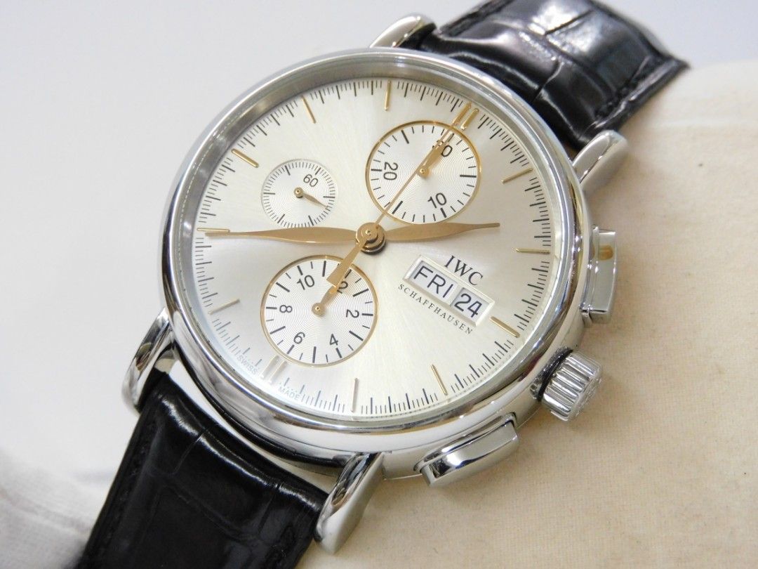 IWC Portofino Chronograph, Luxury, Watches on Carousell