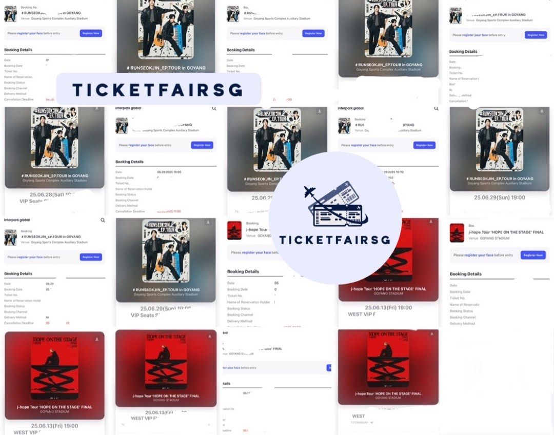 🇰🇷J-Hope Jin BTS Interpark Transfer VIP Success Goyang Korea, Hobbies & Toys, Memorabilia ...