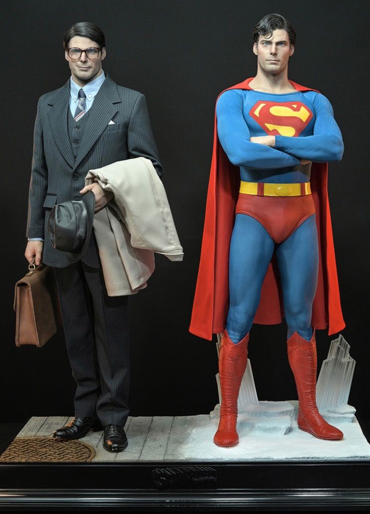 JND Studios Superman (1978) 1:3 Scale Dual Version BNIB Clark Kent DC ...
