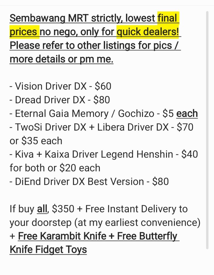 Kamen Rider Drivers Bulk Sale Collection Clearance (DX, Legend Henshin ...