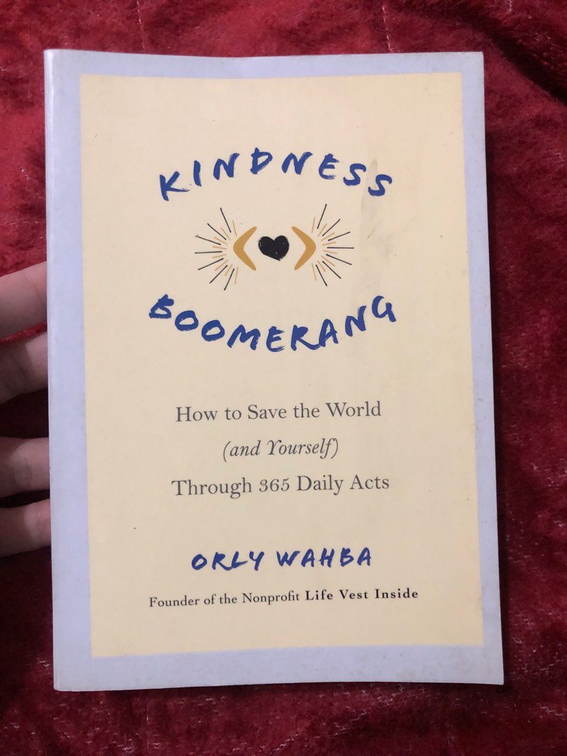 Kindness boomerang by Orly Wahba, Hobbies & Toys, Books & Magazines ...