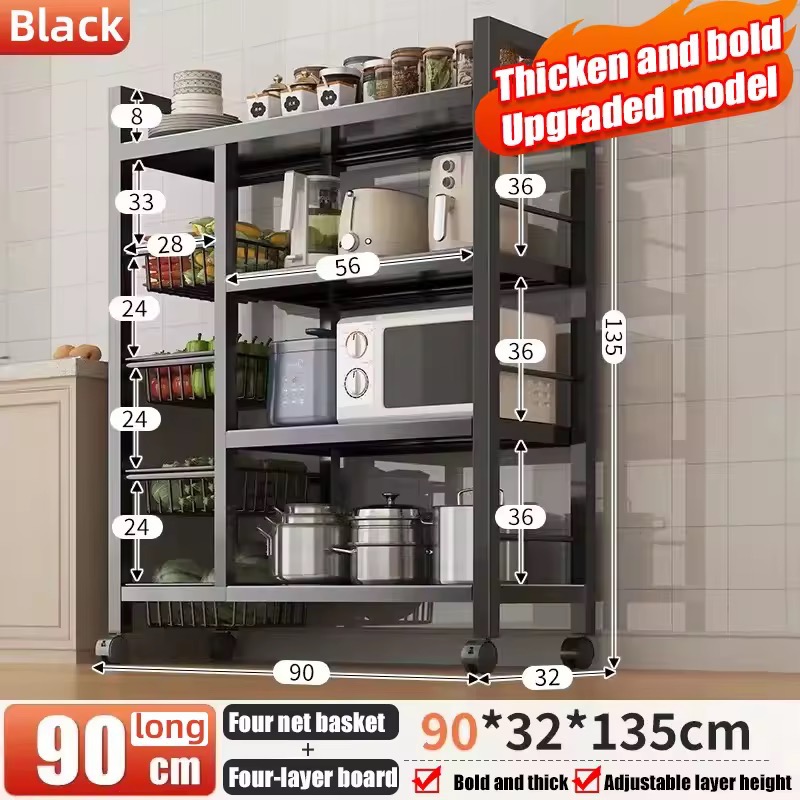Kitchen Cabinet Storage Furniture | Furniture Shelving Unit Racks ...