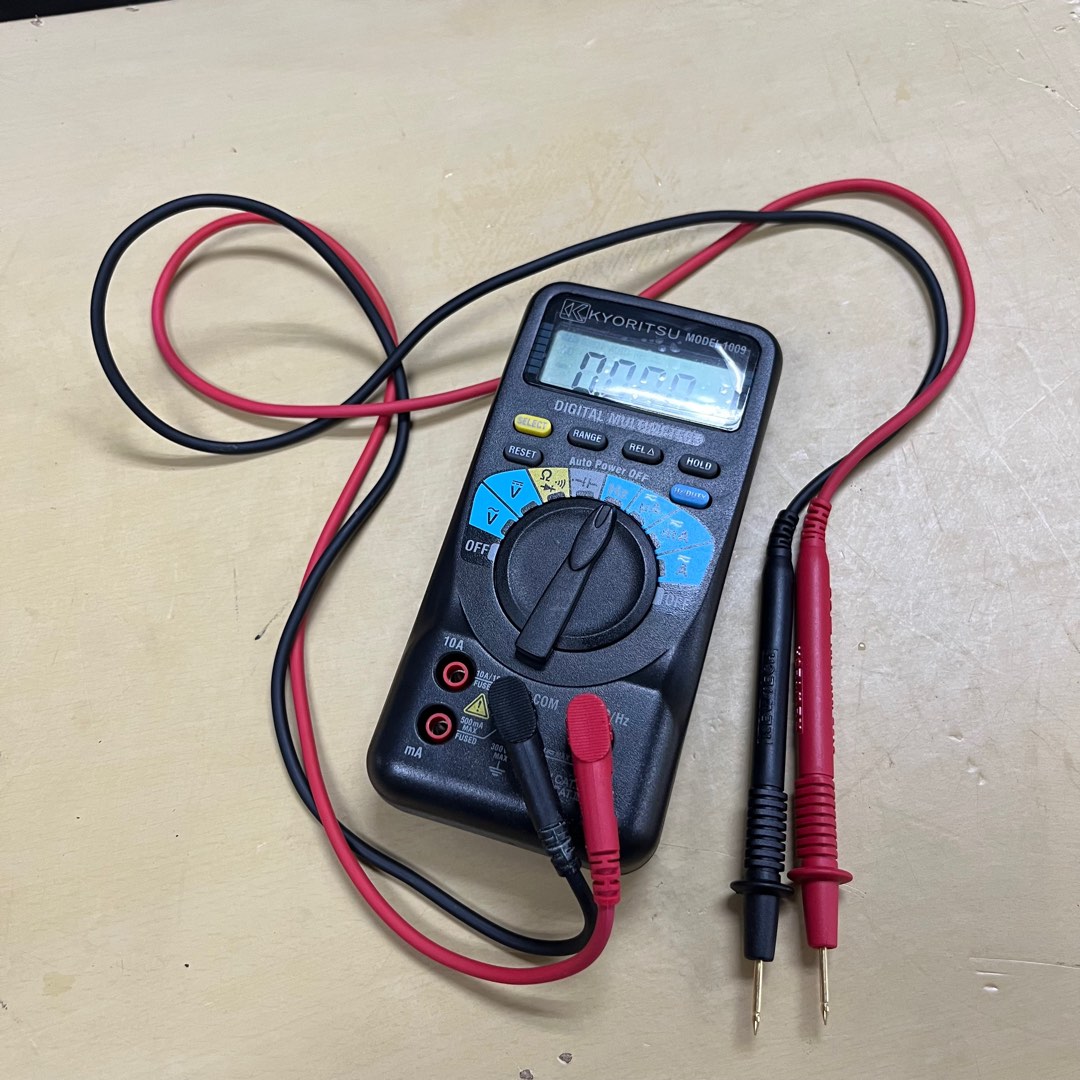 Kyoritsu Digital Multimeter Model 1009, Furniture & Home Living, Home ...