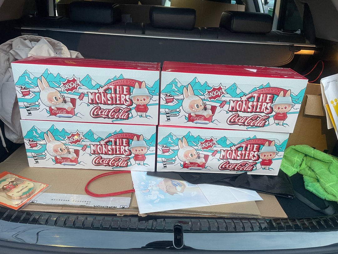 Labubu Cola Figurines Whole Set, Hobbies & Toys, Toys & Games on Carousell