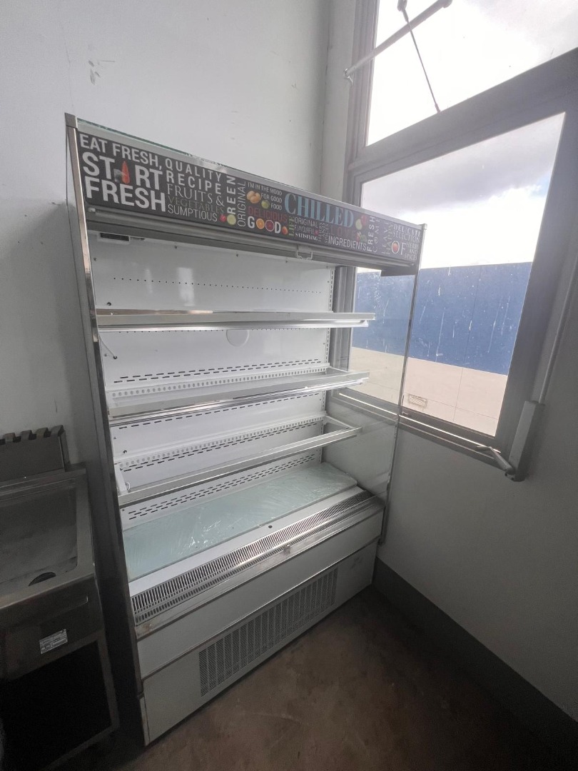 Large Display Showcase/ Open Chiller/ Beverage Display Chiller/ Reach ...