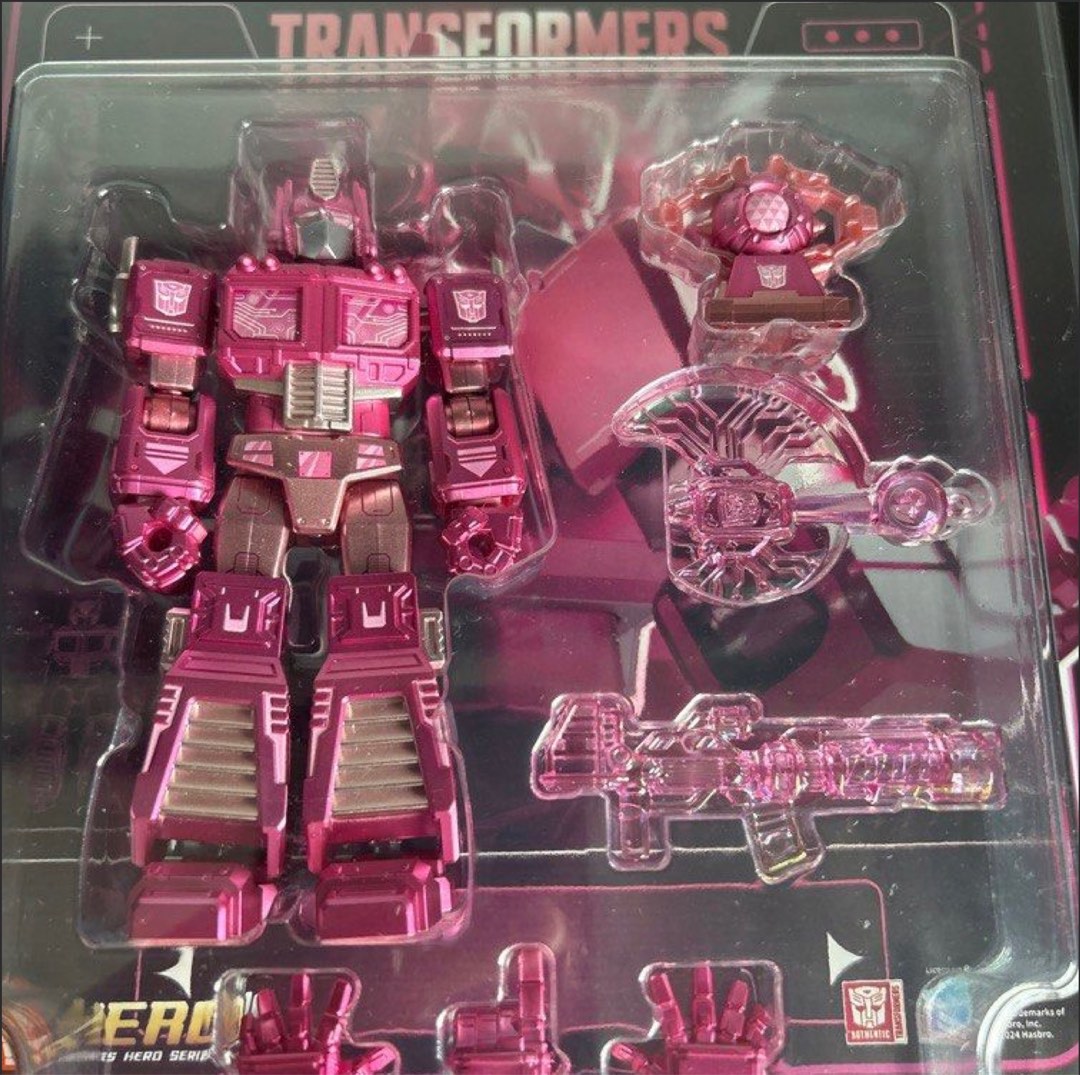 Limited Edition SGCC Blokees Pink Optimus prime, Hobbies & Toys, Toys ...