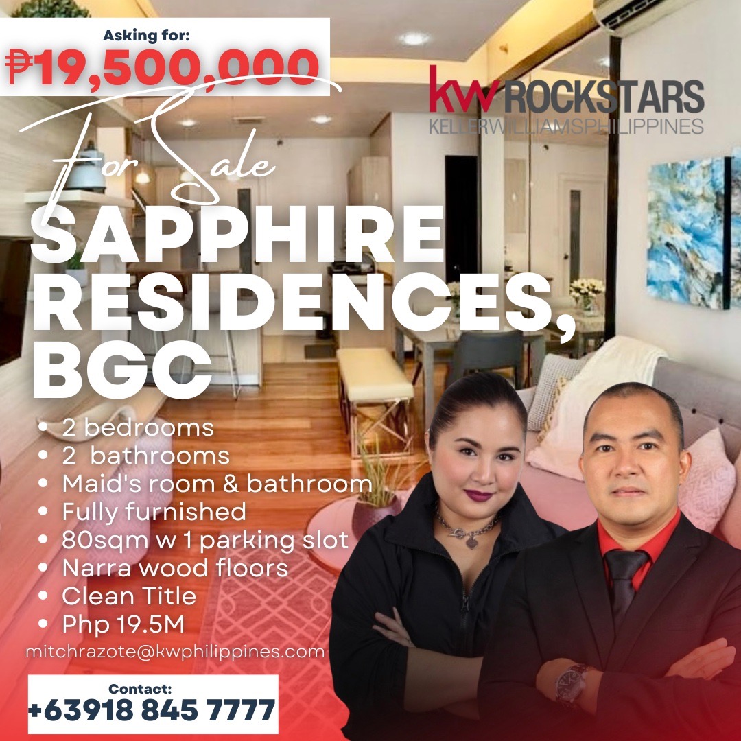 Luxury Fully Furnished, Interior Designed 2 Bedroom Unit For Sale at ...