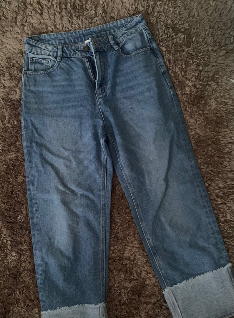 Maong Pants, Women's Fashion, Bottoms, Jeans on Carousell