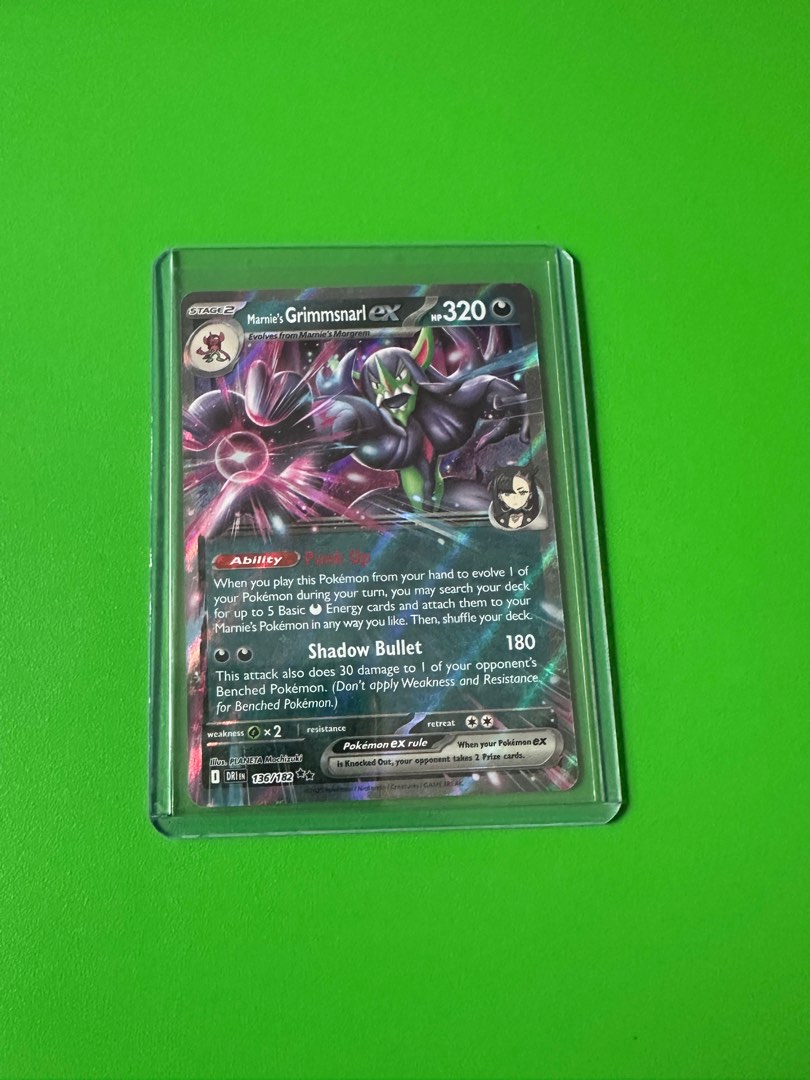 Marnie’s Grimmsnarl EX | Illustration Rare | Pokemon English | Destined ...