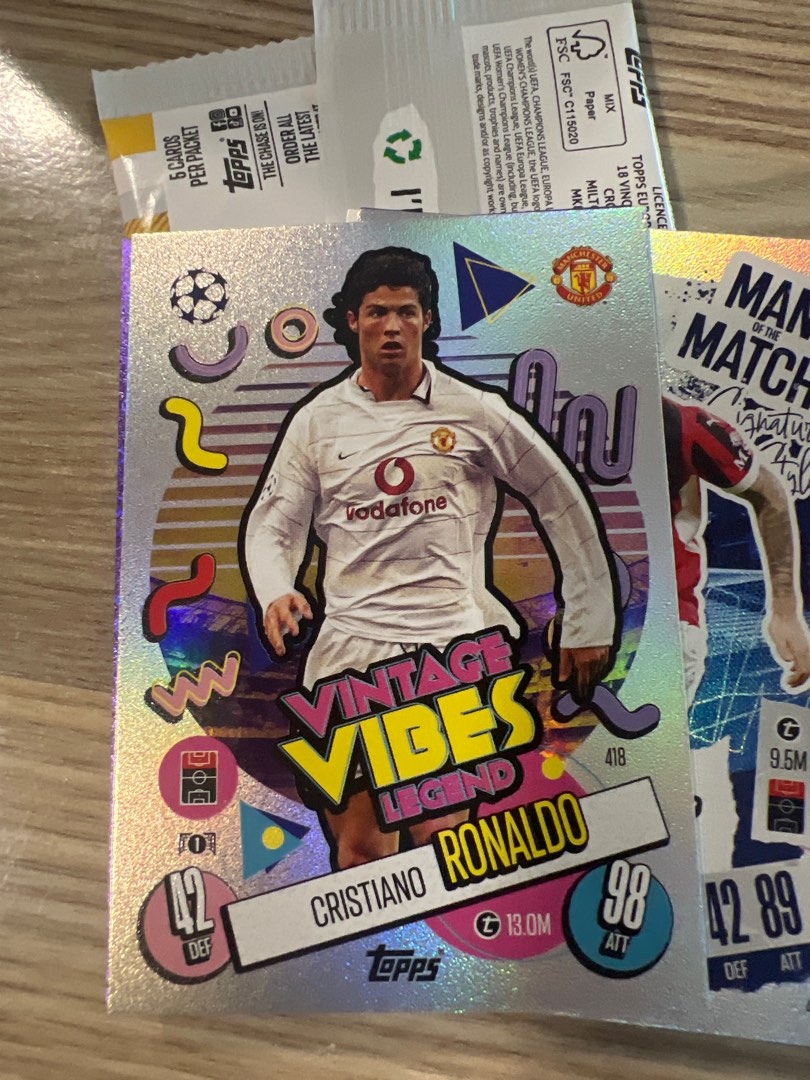 Match Attack Cristiano Ronaldo, Hobbies & Toys, Memorabilia ...