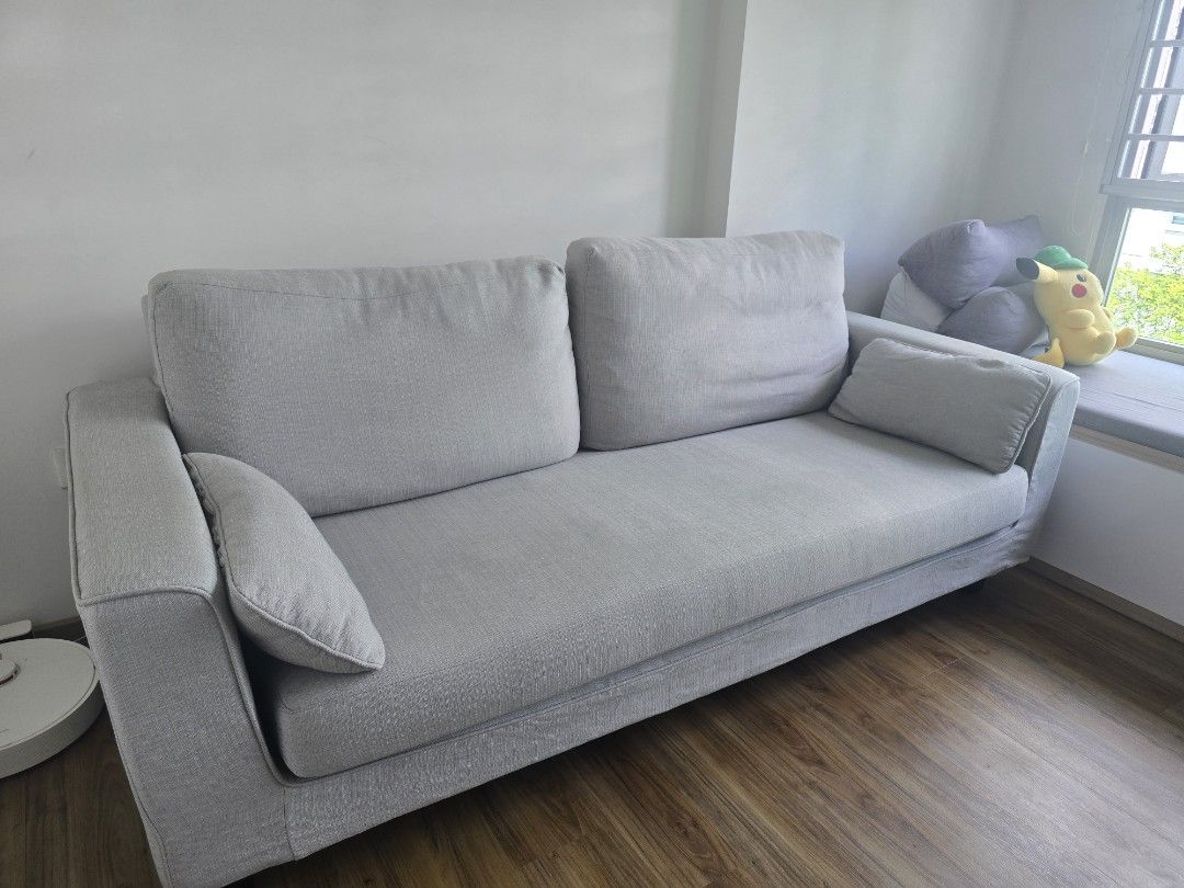 Max Coil 3 seater sofa, Furniture & Home Living, Furniture, Sofas on ...