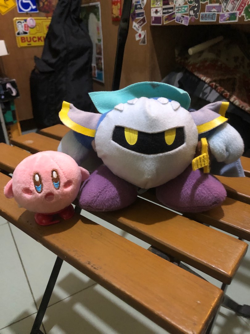 Meta knight plush and kirby small windup, Hobbies & Toys, Toys & Games ...