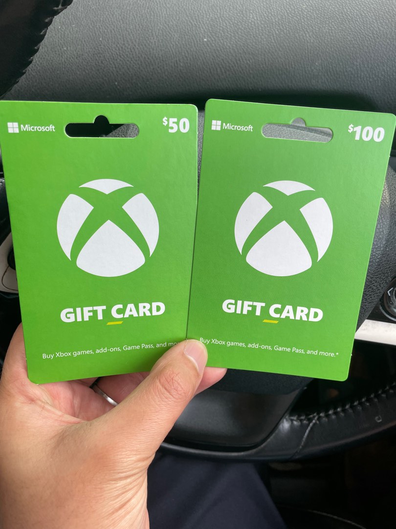 Xbox Microsoft Gift card, Tickets & Vouchers, Store Credits on Carousell