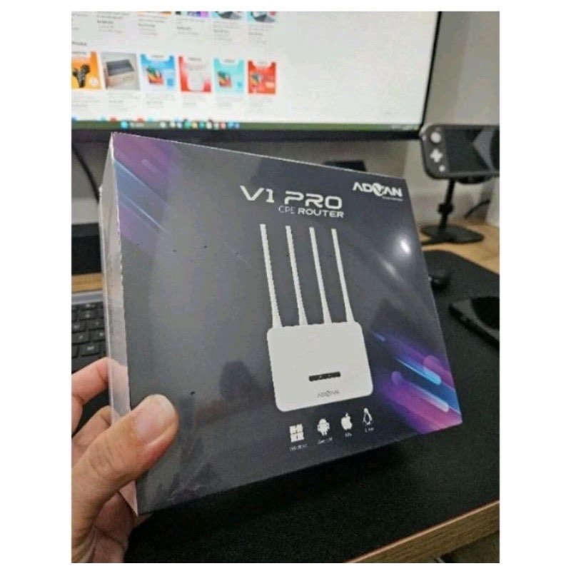 Modem wifi Router Advan All Operator 4G LTE V1 Pro, Elektronik, Lainnya ...
