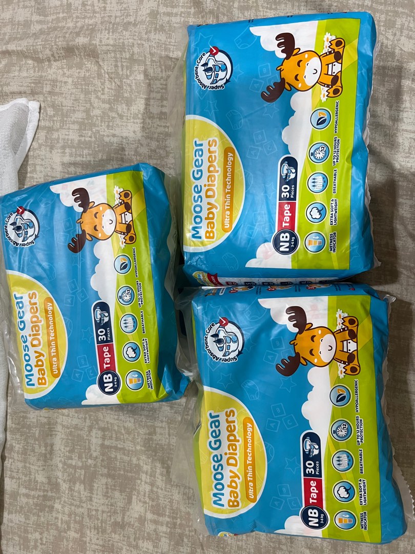 Moose Gear Diaper for NewBorn, Babies & Kids, Bathing & Changing ...
